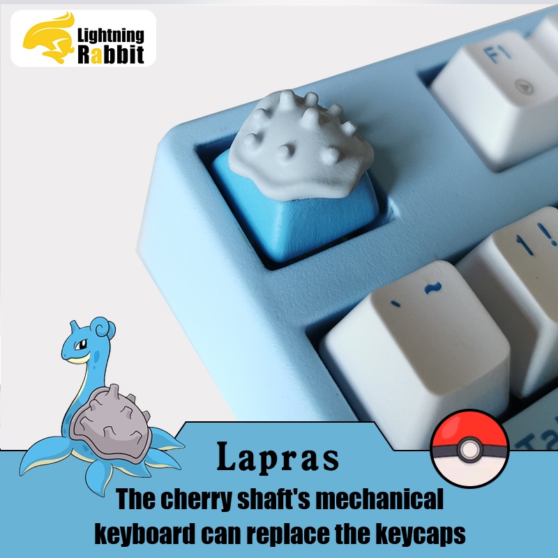 【Keycap】Pikachu Pokémon Mechanical Keyboard Resin plastic material DIY ...