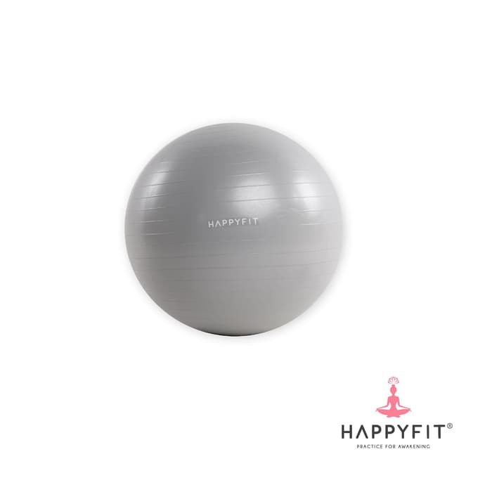 HAPPYFIT Gym Ball 65 Cm - HAPPY FIT Anti Burst (Free Pump) | Shopee ...
