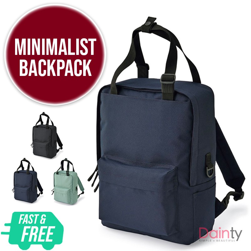Minimalist Adjustable Backpack - Less Tiring, Laptop School Bag, for ...