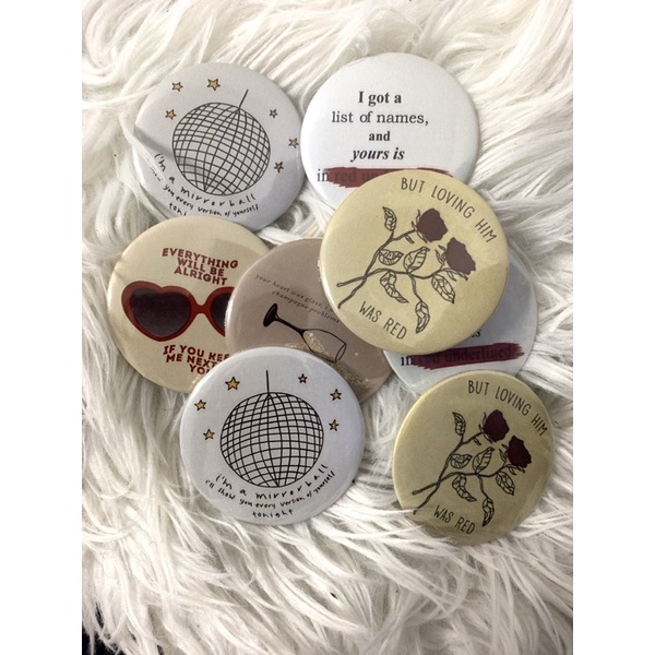 Taylor Swift Badge TS (New Restock) | Shopee Singapore