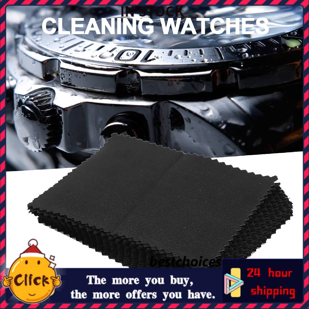 [READY STOCK] 20 pieces of polishing cloth to clean double-sided ...