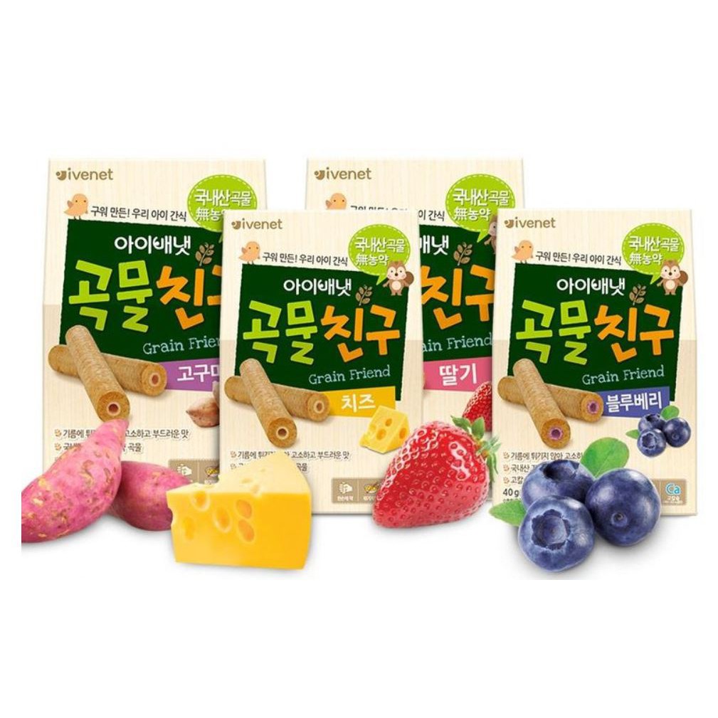 [6PACK] ivenet Grain Friend, Calcium-Rich Snack, Pesticide-Free ...