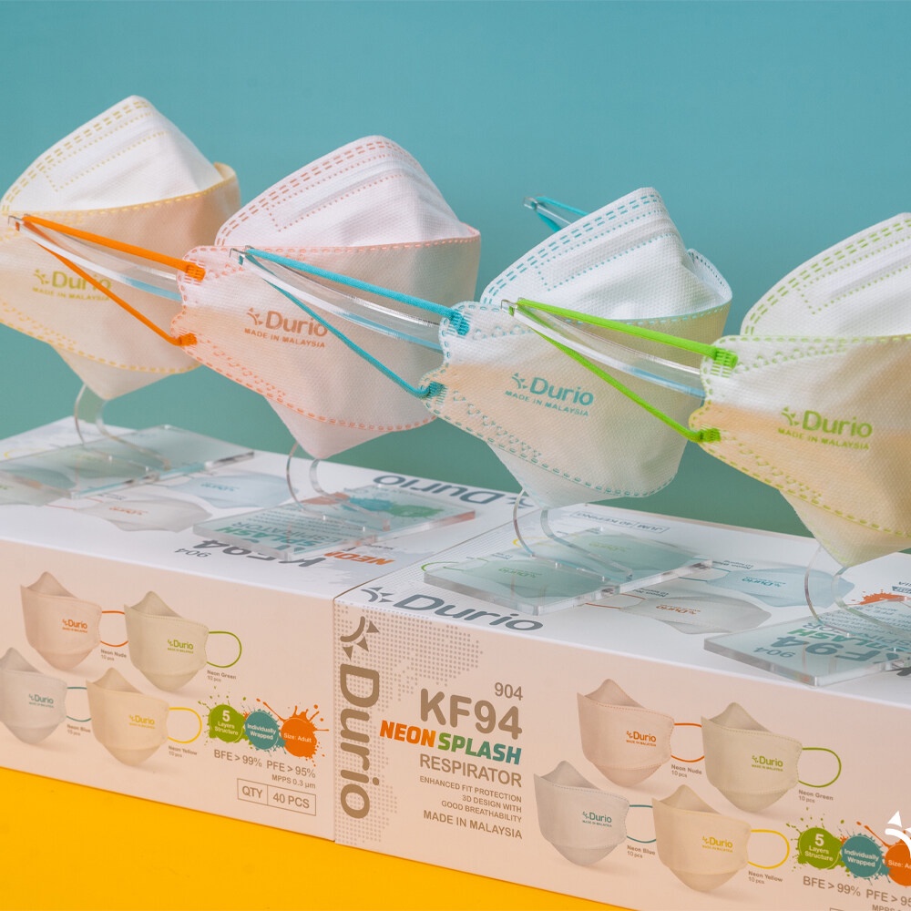[Durio Authorised Reseller] Durio 904 KF94 5Ply Respirator Face Mask ...