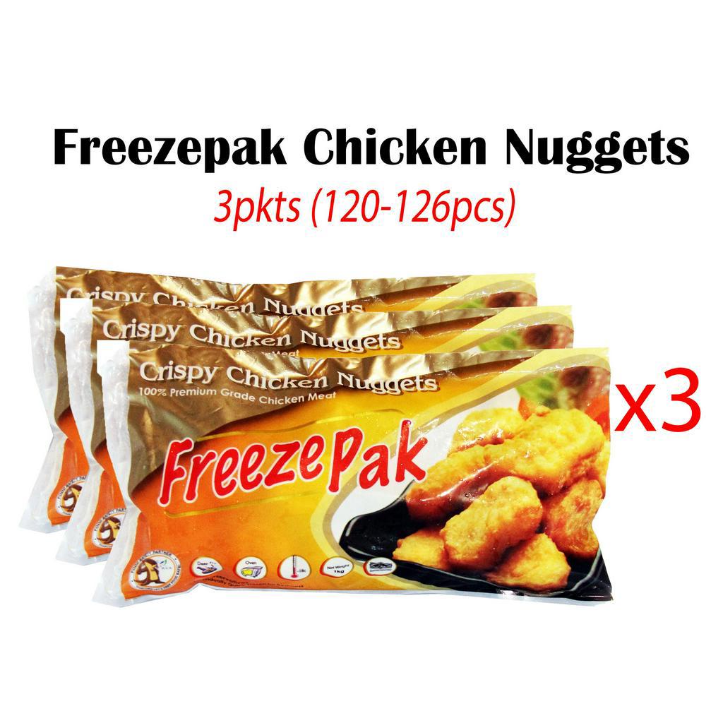 [UNICOFOODS] Freezepak Chicken Nugget (1kg/pkt) Halal | 鸡肉块 | Shopee ...