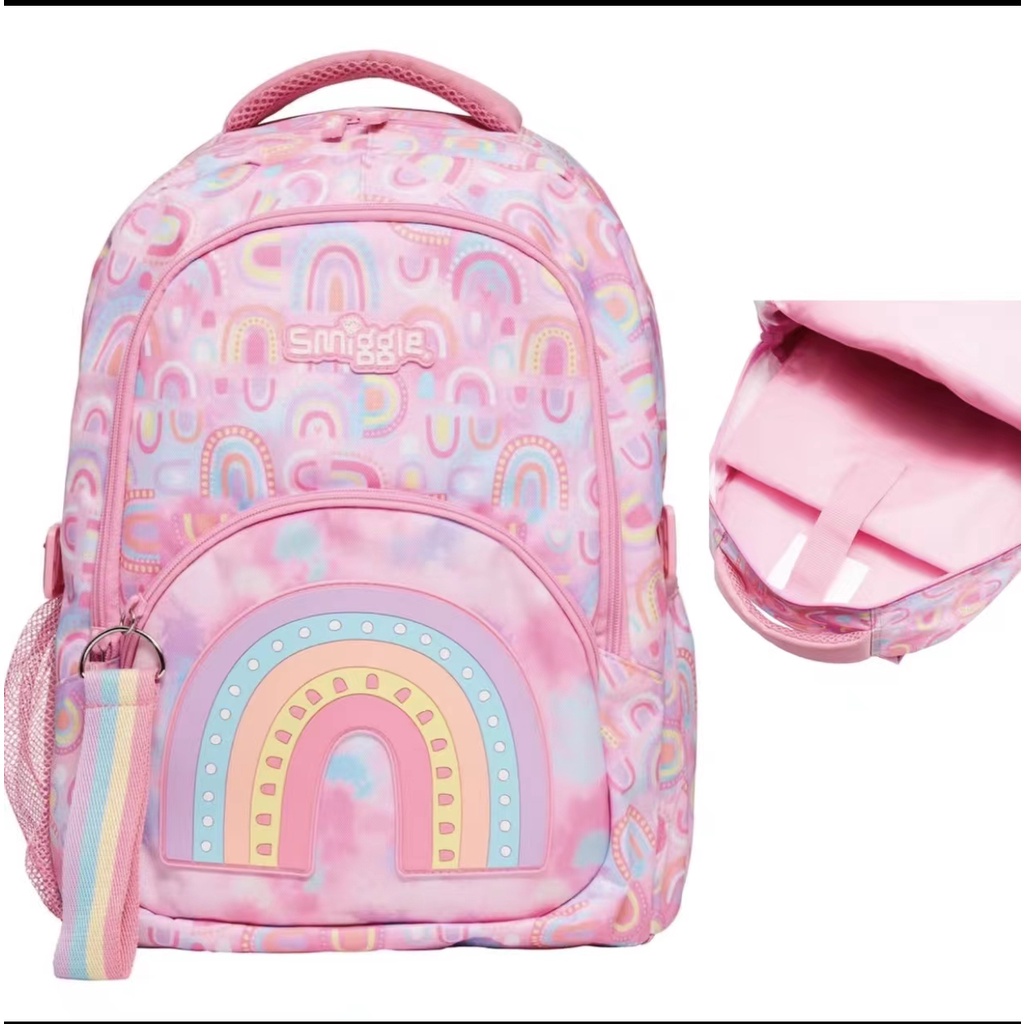 New Smiggle backpack cute girl Primary shool backpack | Shopee Singapore