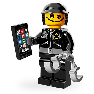 [Spartan] Lego 71004 Movie Minifig Series 12 Scribble Face Bad Cop ...