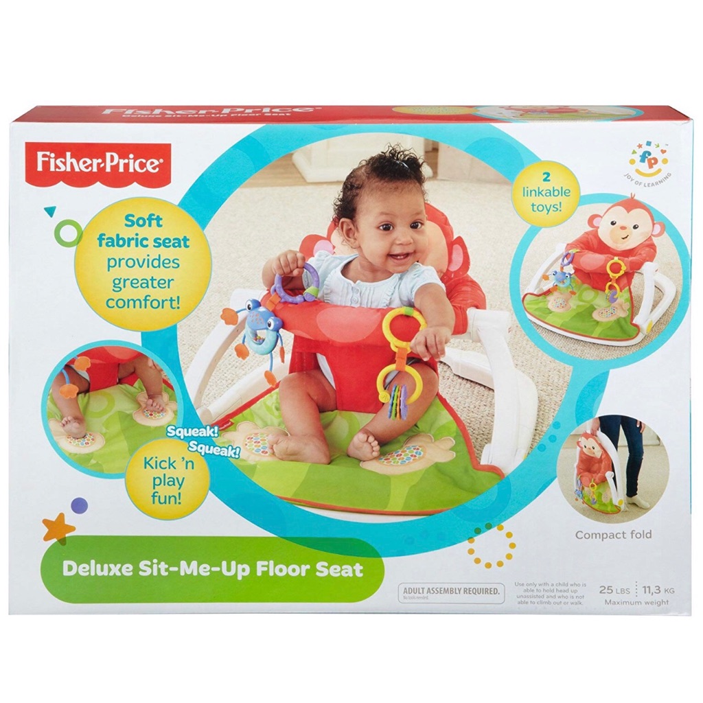 Fisher-Price Deluxe Sit-Me-Up Floor Seat | Shopee Singapore