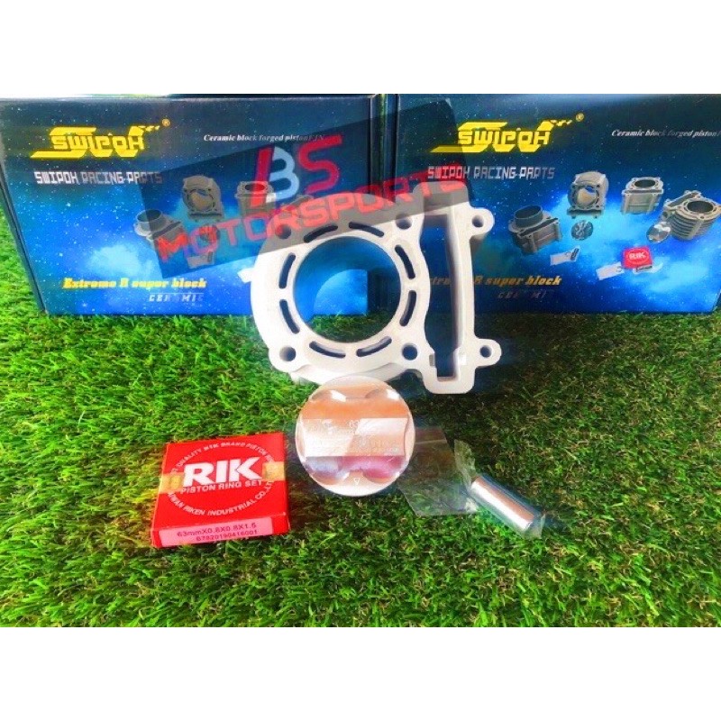 LC135 / FZ150 / Y15 EXTREME R SUPER RACING BLOCK 62/63/65/66 ( SWIPOH ...