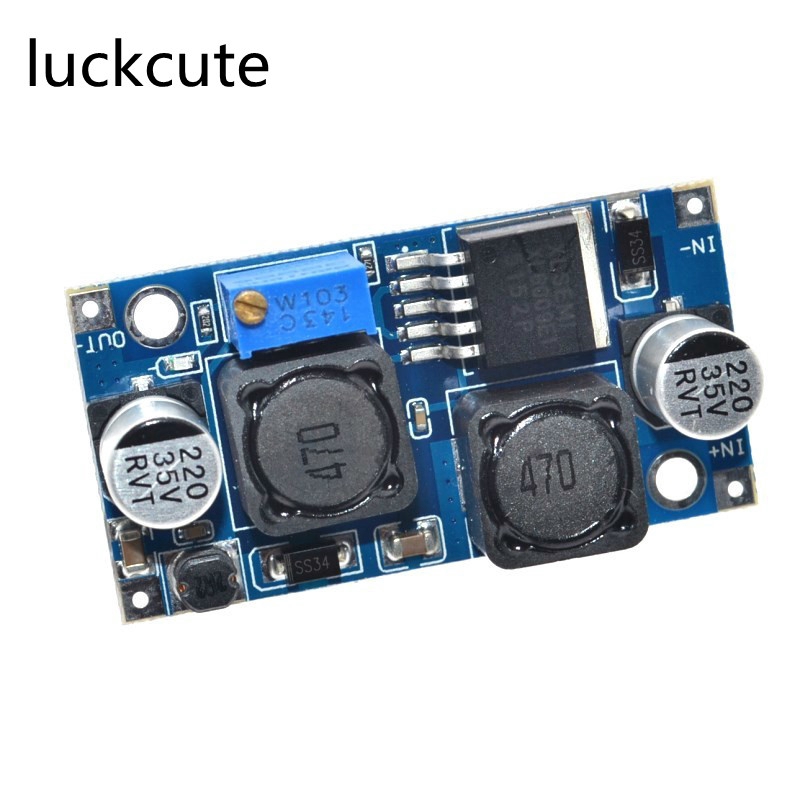 DC-DC XL6009 Auto Boost Buck Module Adjustable Step Up Step Down Converter Module Solar panels ...