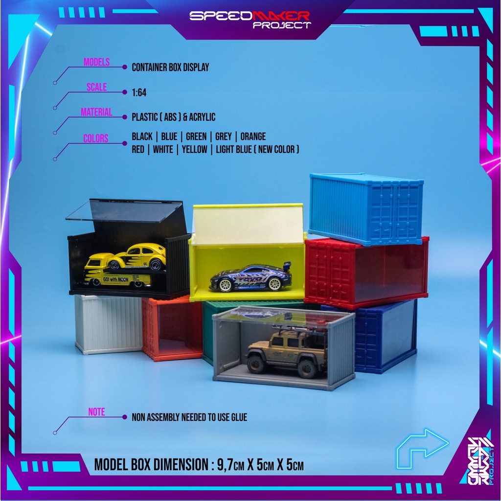 Hot Wheels Acrylic Container Display Box | Tomica | Mini GT | Matchbox ...