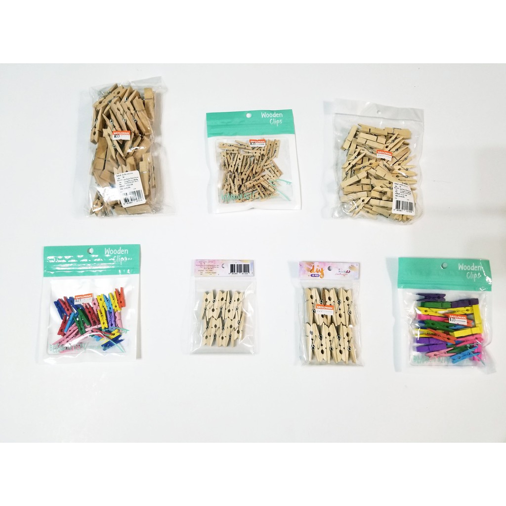 Great Value Wooden Pegs Natural Colors And Assorted Size 2.5cm-4.5cm ...