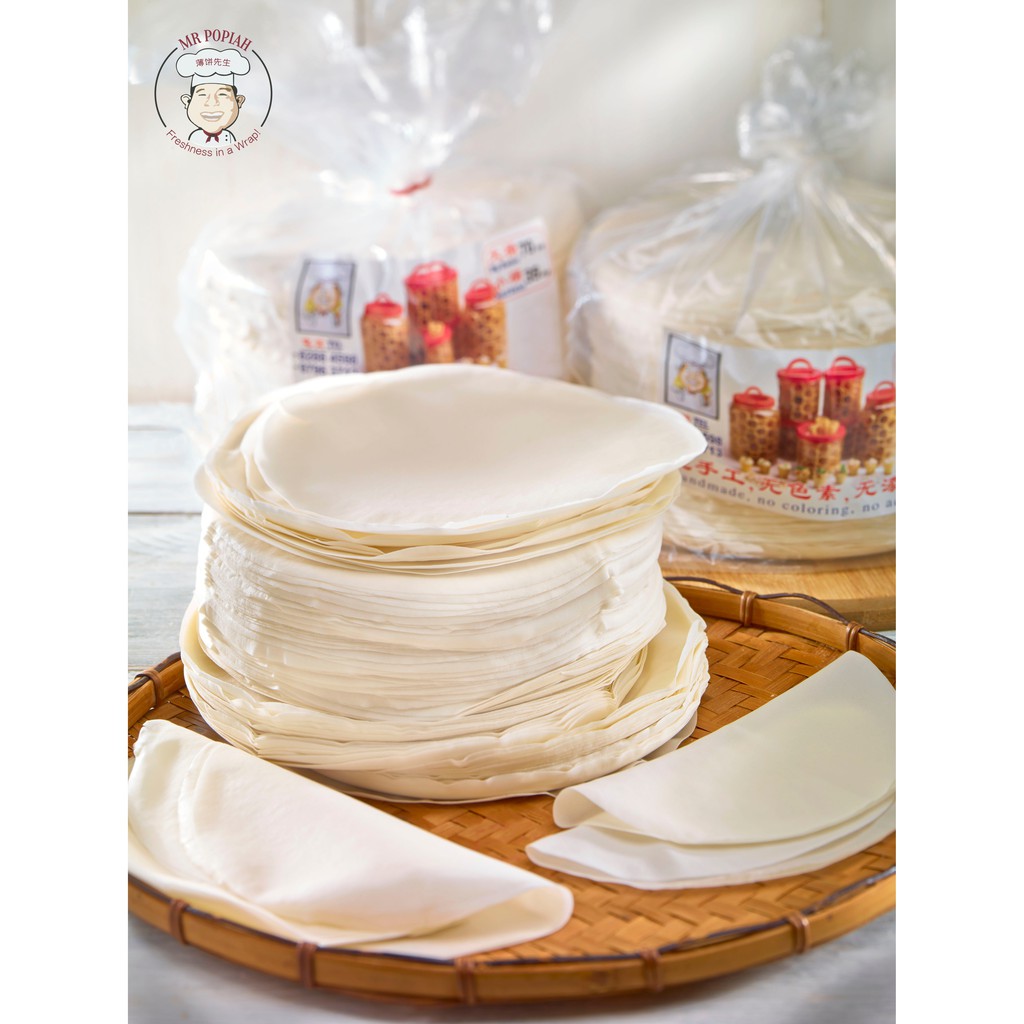 [Mr Popiah] Normal Popiah Skin (300g, 30 pcs) | Shopee Singapore