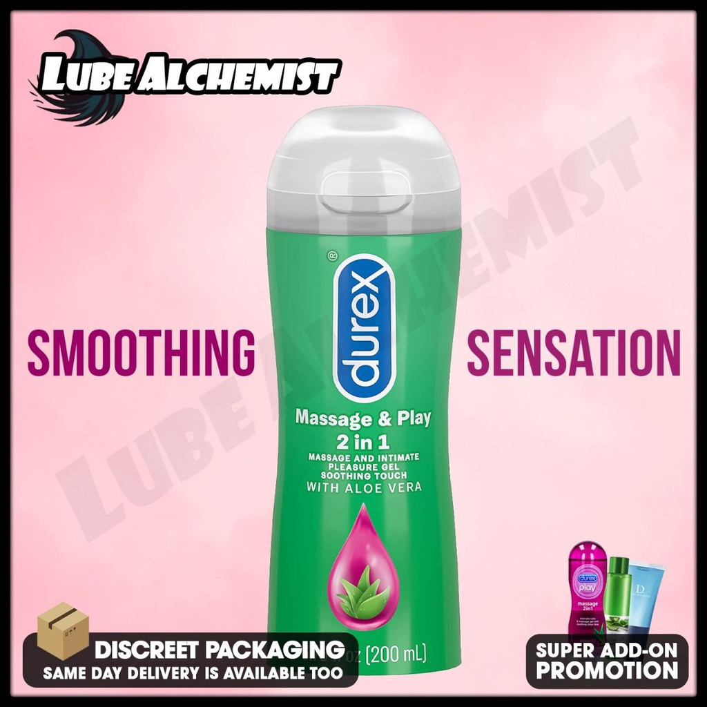 LubeAlchemist Play Gel 200ml lubricant Easy Wash Condoms Discreet ...