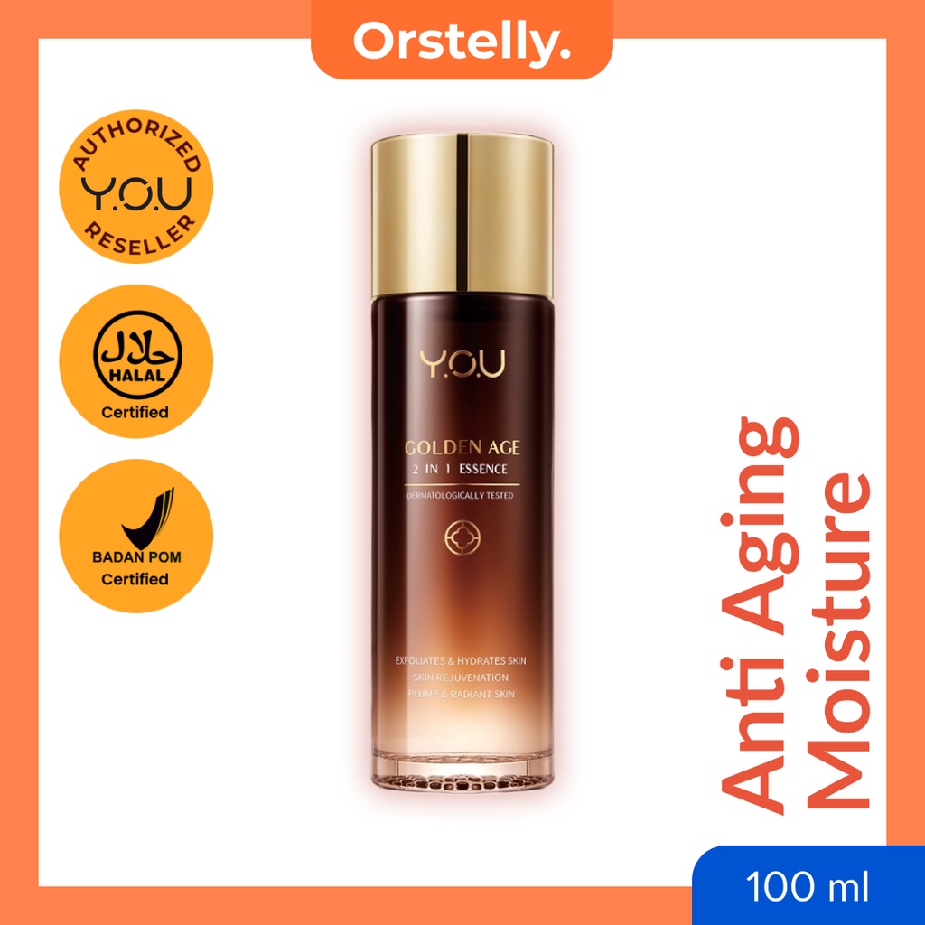 You - Golden Age 2 in 1 essence 100ml [1 Step for 8 Skin Solution] (you ...