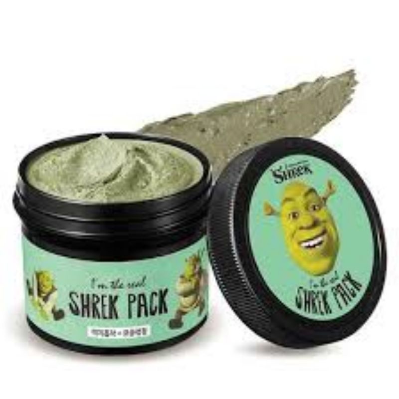Dreamworks Shrek I'm The Real Shrek Clay Mask Pack 110ml | Shopee Singapore