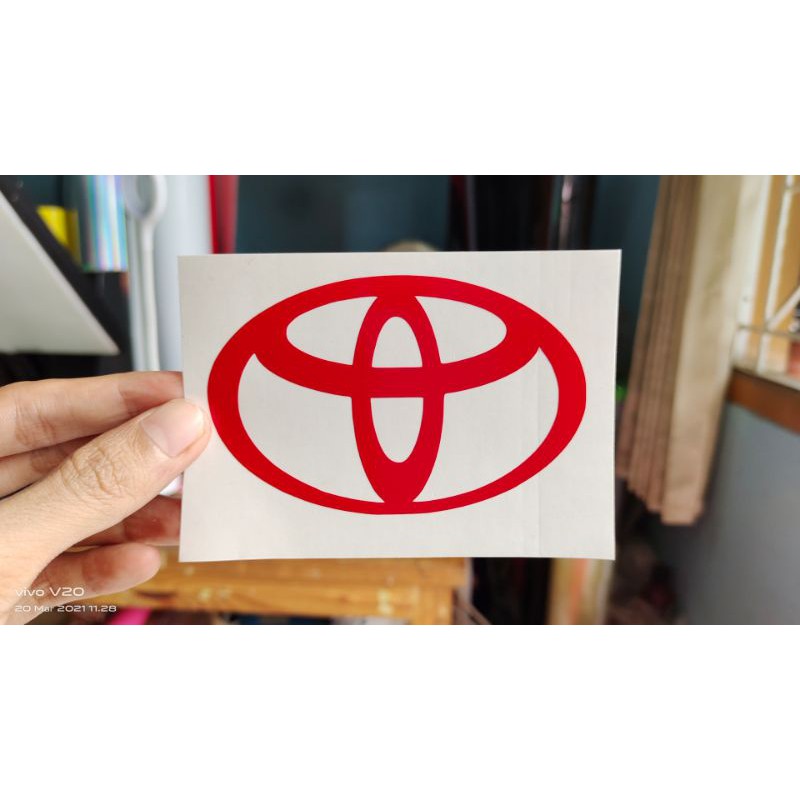 Custom toyota car stickers, cool cutting stickers | Shopee Singapore