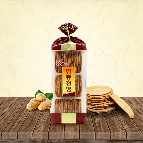 CW Korean Flat Peanut Wafer 320g [Korean] | Shopee Singapore