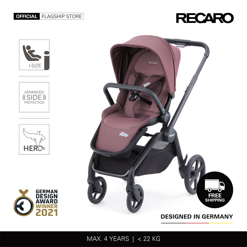 Recaro Stroller - Celona (Black Frame) | Shopee Singapore
