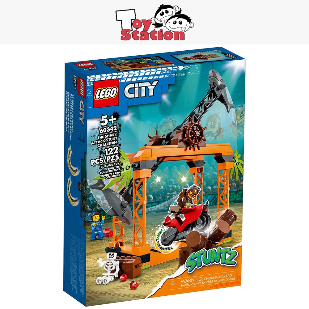 LEGO City Stuntz 60342 The Shark Attack Stunt Challenge | Shopee Singapore