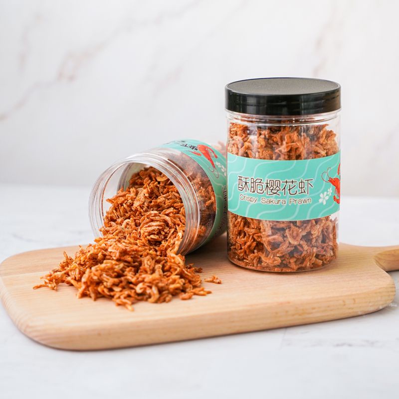 酥脆樱花虾 Crispy Sakura Prawn (罐装/Jug) 80g | Shopee Singapore