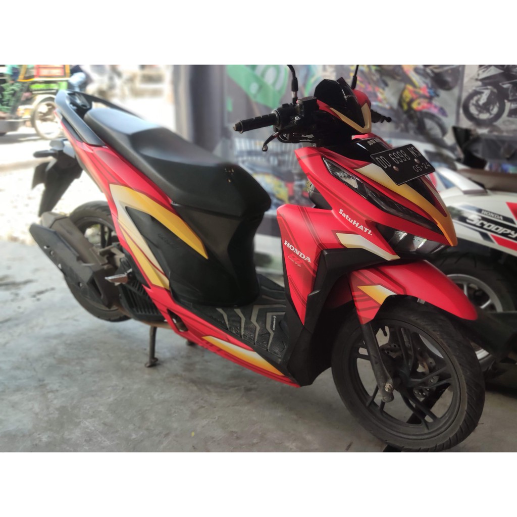 Vario 150 Sticker Full Body Decal Vario 150 Premium Ironman Doff Body ...