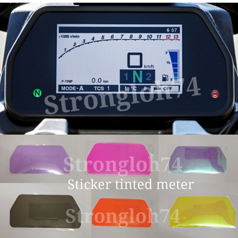 YAMAHA TRACER 900 GT STICKER TINTED METER | Shopee Singapore