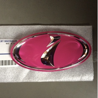 Direct from Japan SUBRU IMPREZA WRX STI Pink I front grill emblem OEM ...