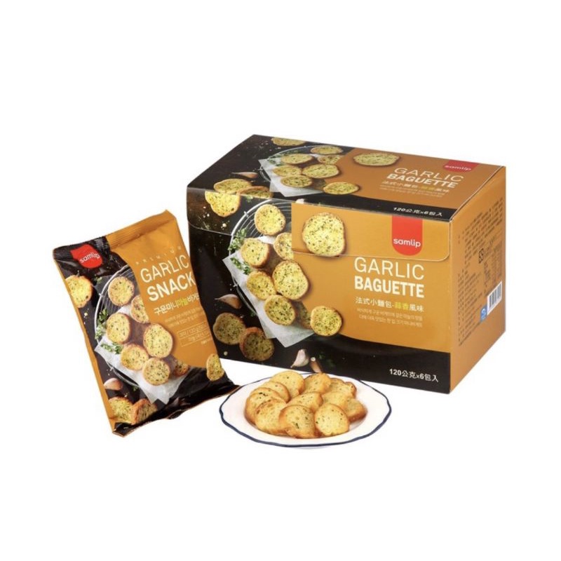 Bohu ️ Samlip French Bread Garlic Flavor 120g | Shopee Singapore