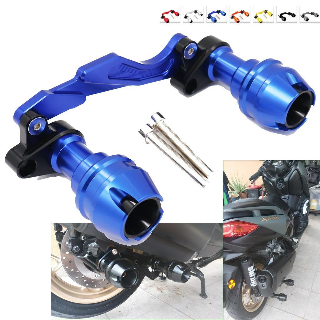 ★BDJ★ Motorcycle CNC Exhaust Pipe KNALPOT PROTECTIVE SLIDER Falling ...