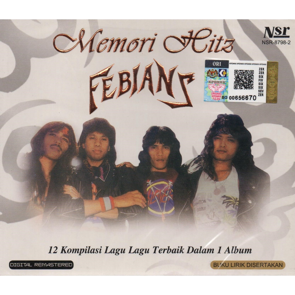 Hitz Febians Memory CD (12 Best Song Compilations In 1 Album) | Shopee ...