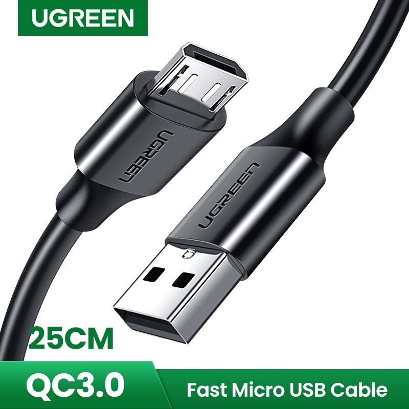 UGREEN Original 25cm Micro USB 2.0 Sync & Charging Cable | Shopee Singapore