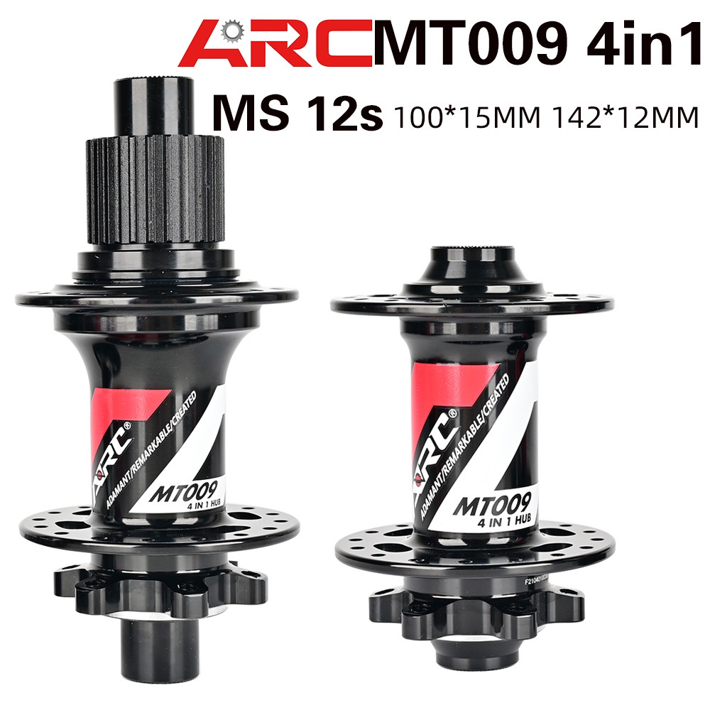 ARC MT009 8/9/10/11/12 Speed Cassette Hub 32/36 Hole 4 Bearing Quick ...