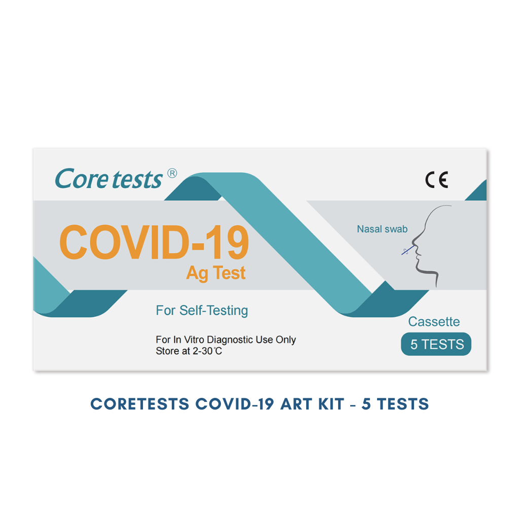 Core tests COVID ART Kit - 5 Tests/box | Shopee Singapore