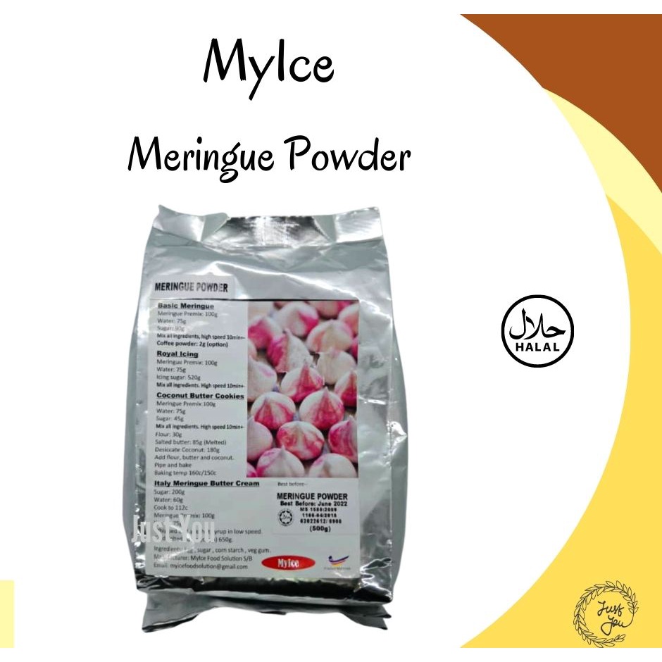 MyIce Meringue Powder 糖霜粉 500g (For making Meringue and Royal Icing ...