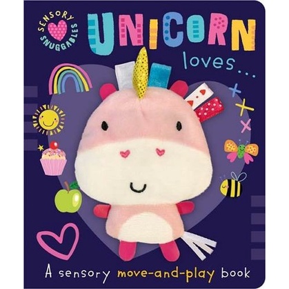 Sensory Snuggables : Unicorn Loves/Rainbow Colors/Quiet Time/Chomp/Sensory Play Book ...