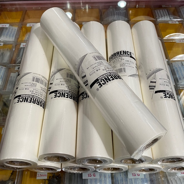 Thin roll of scanning paper, design paper 30cm wide, ~50m long, A4 size ...