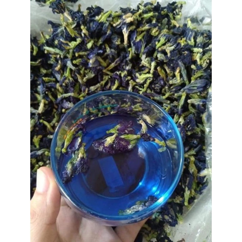100g dried butterfly pea flowers to color food | Shopee Singapore