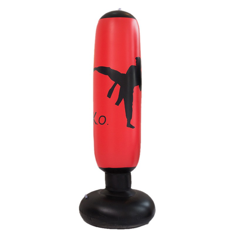 1.6M Inflatable boxing punching bag Boxing Column MMA Kick Martial Kung ...
