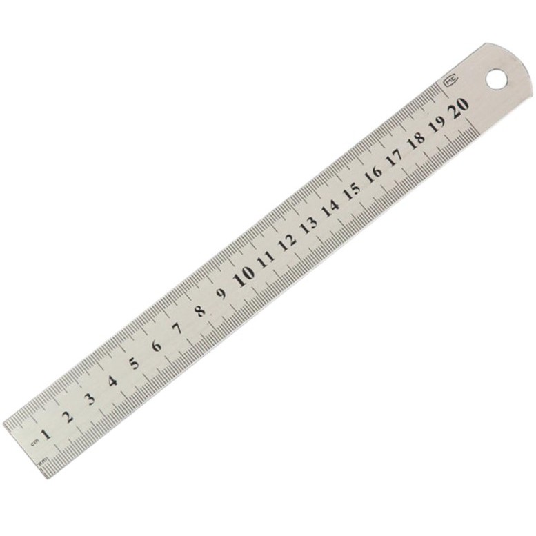 Stainless Steel Metal Ruler (15cm / 20cm / 30cm) | Shopee Singapore