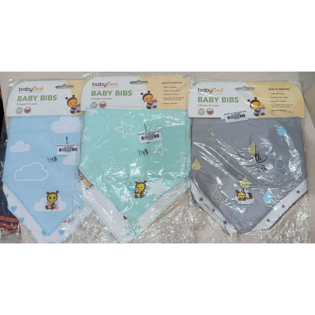 Ohanababy.id BABY BIBS SLEBER BABY(BABY BEE) | Shopee Singapore