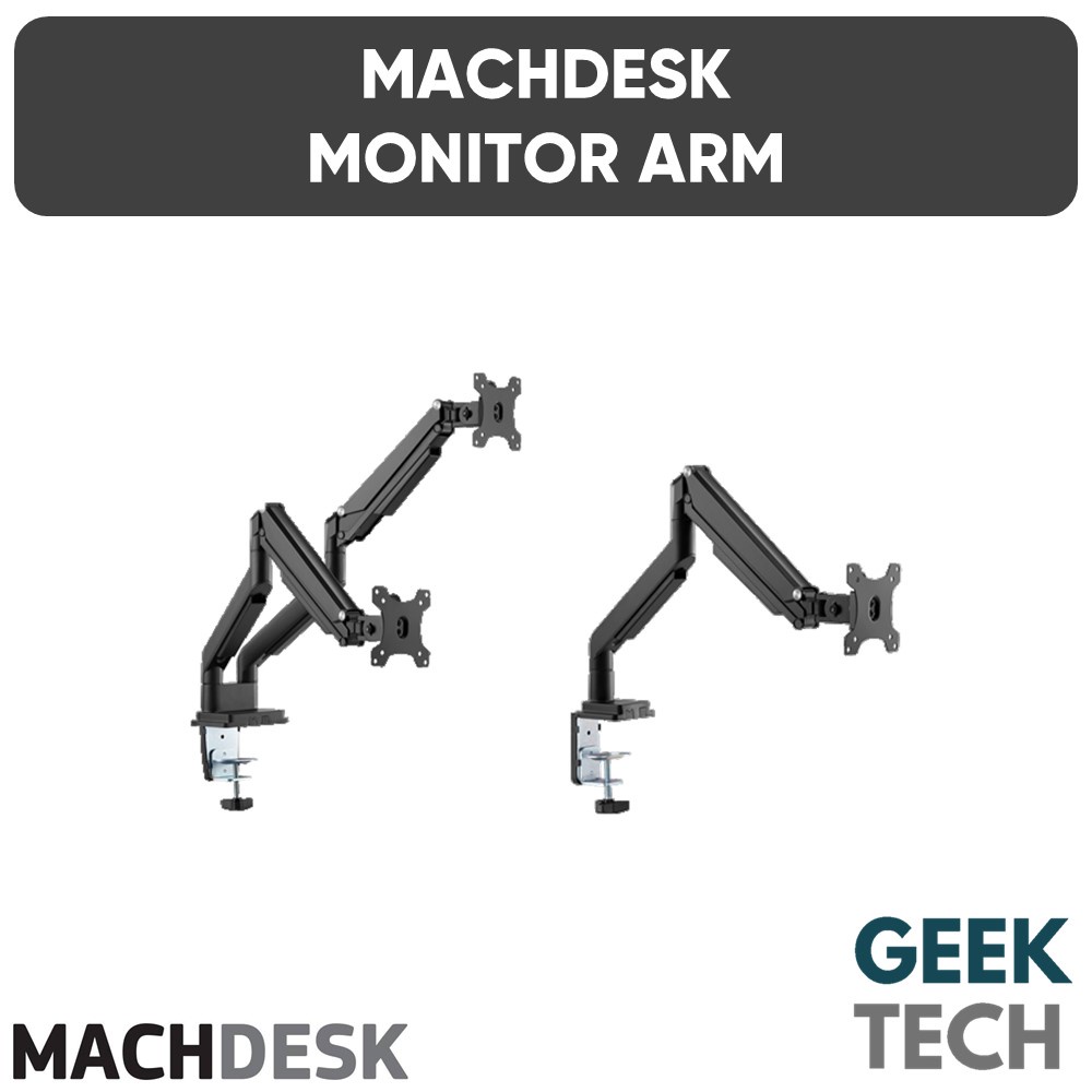 MACHDESK Single/Dual Performance Gas Spring/Mechanical Spring Monitor ...