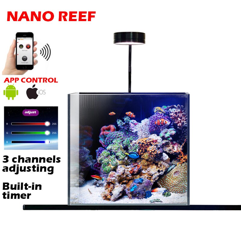 Aquarium Reef LED light Fish Tank Marine Saltwater Seawater Coral ...
