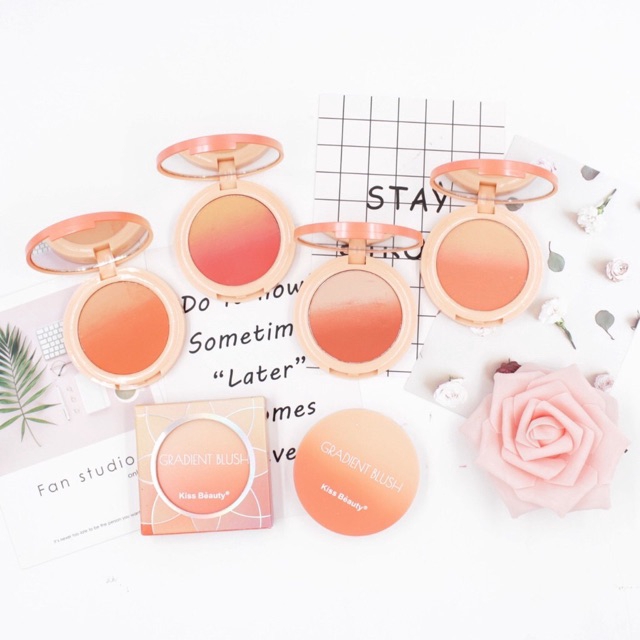 Kiss Beauty Gradient Blush 5g | Shopee Singapore