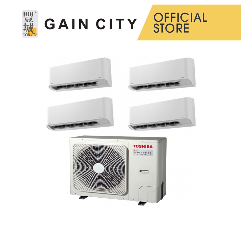 Toshiba System 4 Aircon - R32 Ras4m41u2acvgsg-3xrasm10u2kcvgsg1 ...