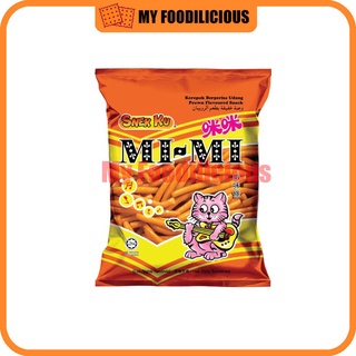 Snek Ku MiMi Prawn Snack/ Mimi Garlic Mi Spicy /Tam Tam Grab Snack- 70g ...