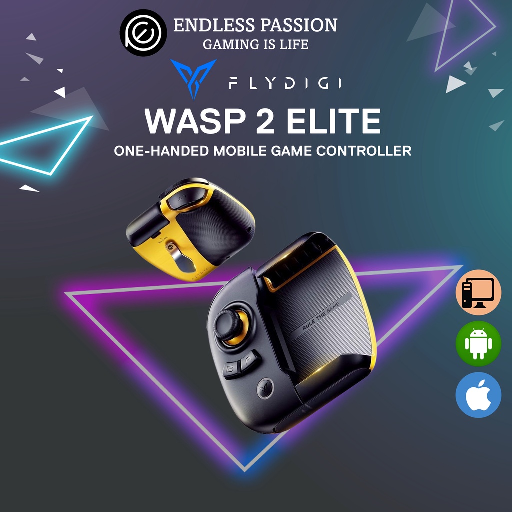 Flydigi WASP 2 One-handed Gamepad - ELITE VERSION | Shopee Singapore
