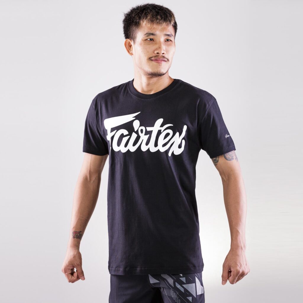 Fairtex - ( TTST7 ) Classic Logo Tee Black | Shopee Singapore