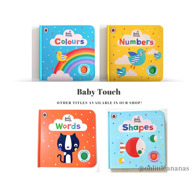 [SG Stock] Baby Sensory Picture Book | Children Interactive Board Book ...