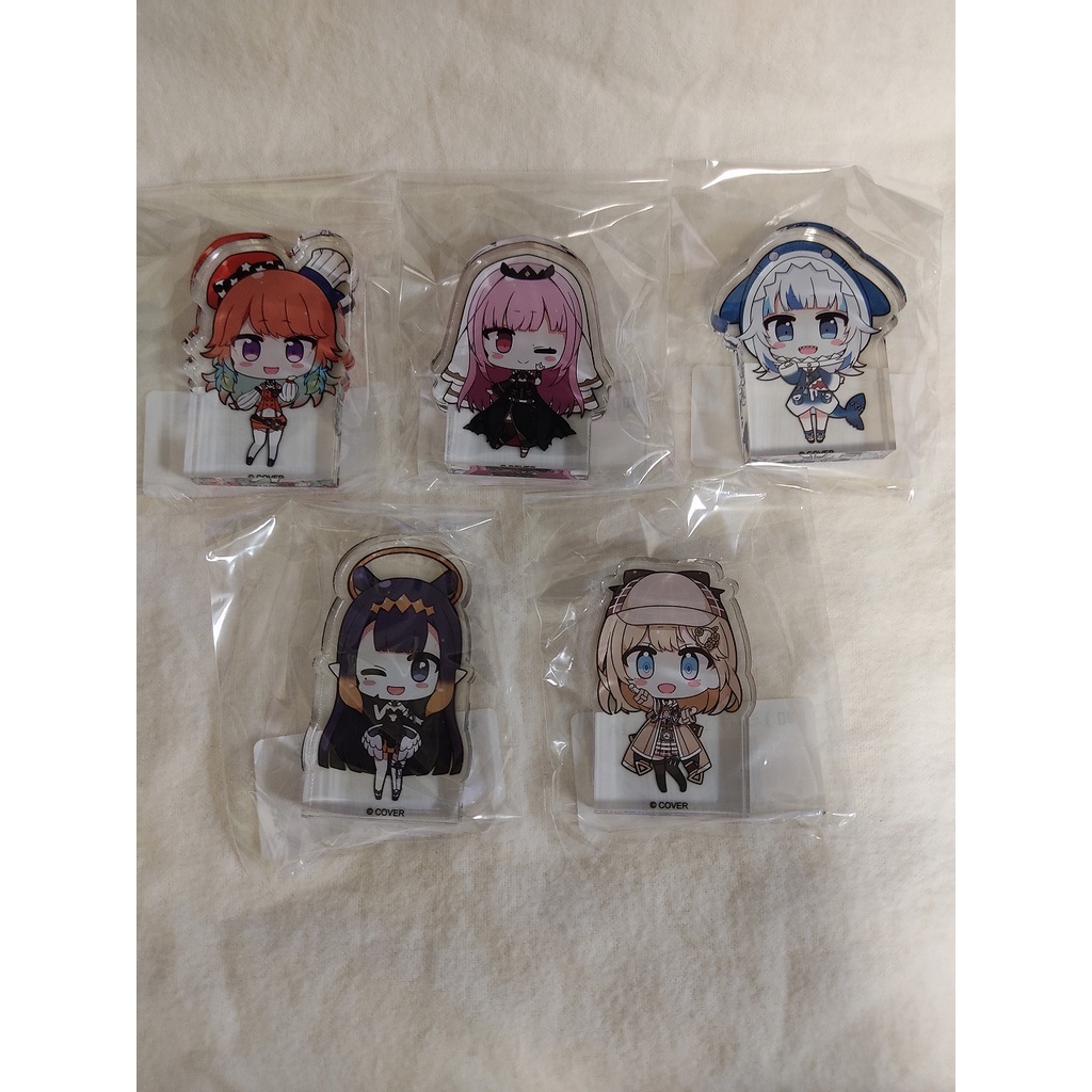 Hololive × Tsukumo hololive EN Myth members deformation acrylic mini ...