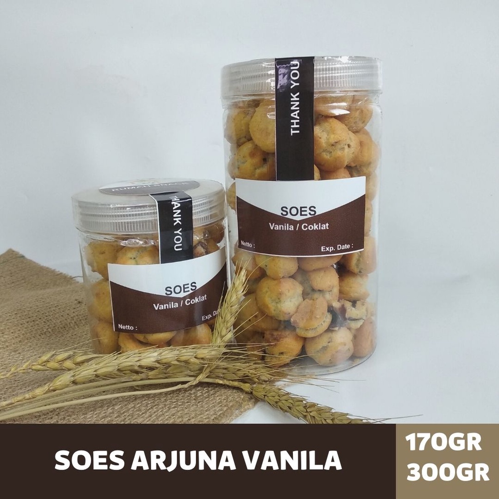 Dry soes/arjuna Vanilla Chocolate soes 170gram 300gram | Soes double ...